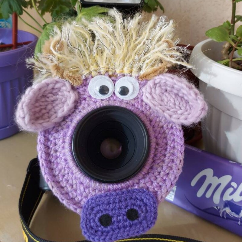 Crochet Camera Buddy - Etsy UK