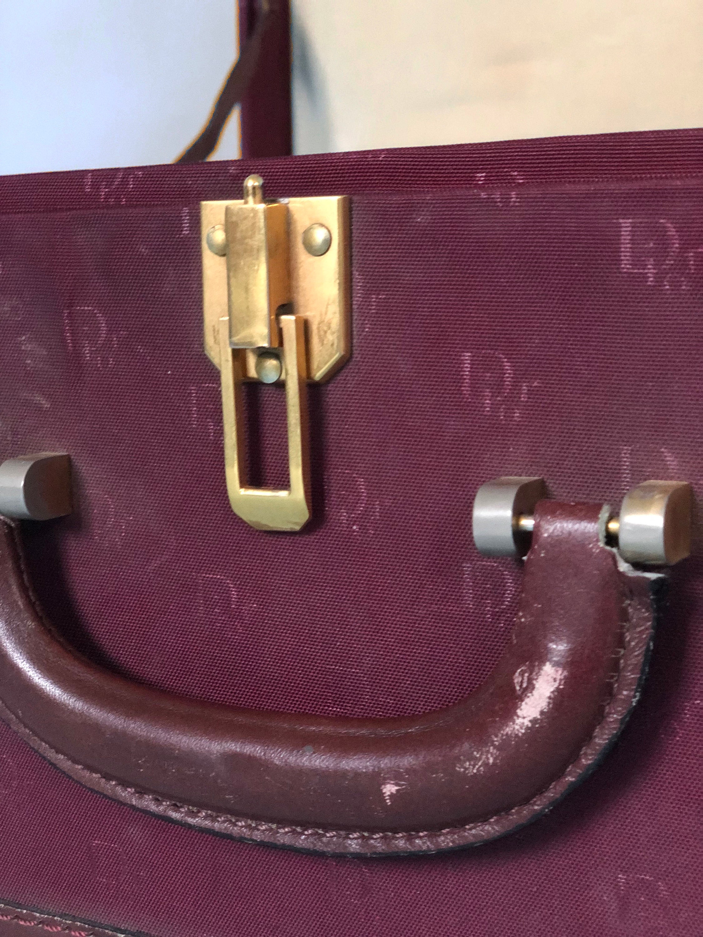 Mid Century Modern Christian Dior Jewelry Box or Suitcase France 1950s ...