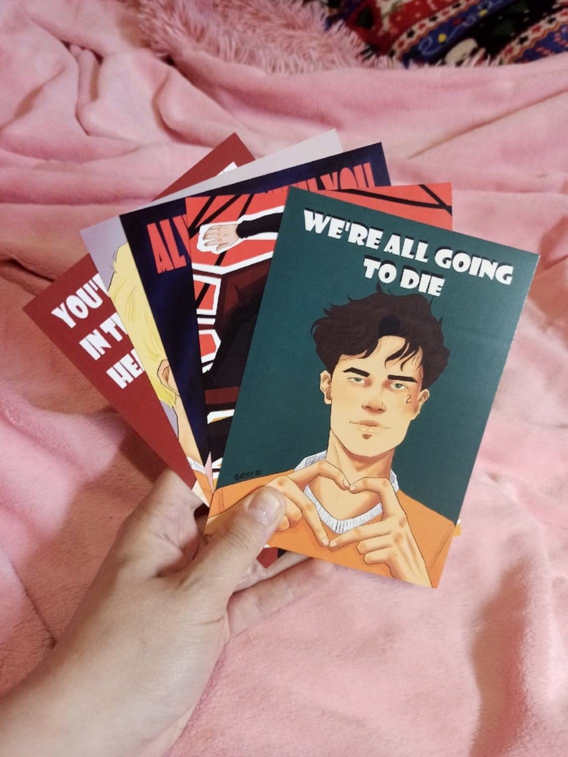 AFTG All For The Game Kevin Day Queen Postkarte | Etsy