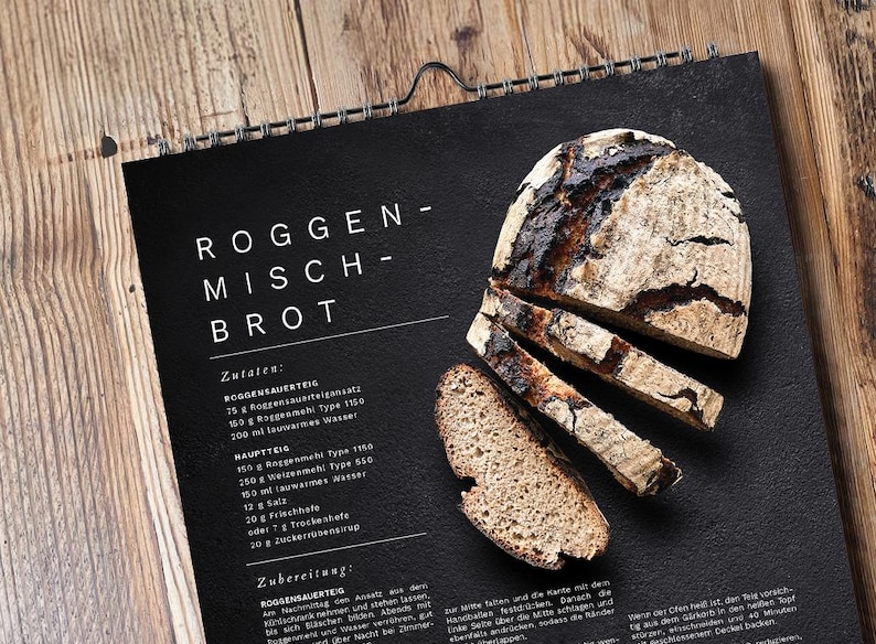 Bread Calendar 2026 – 11 Bread Recipes and a Rye Sourdough Guide | DIN ...