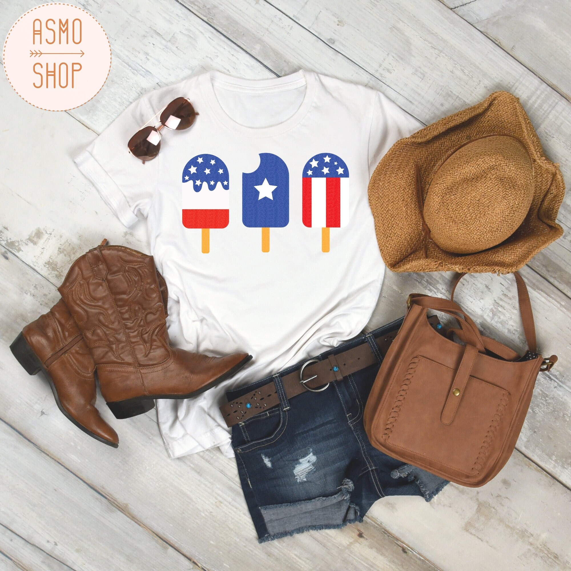 4th of July Patriotic Ice Cream Svg,usa Flag Popsicle,gift & Décor - Etsy