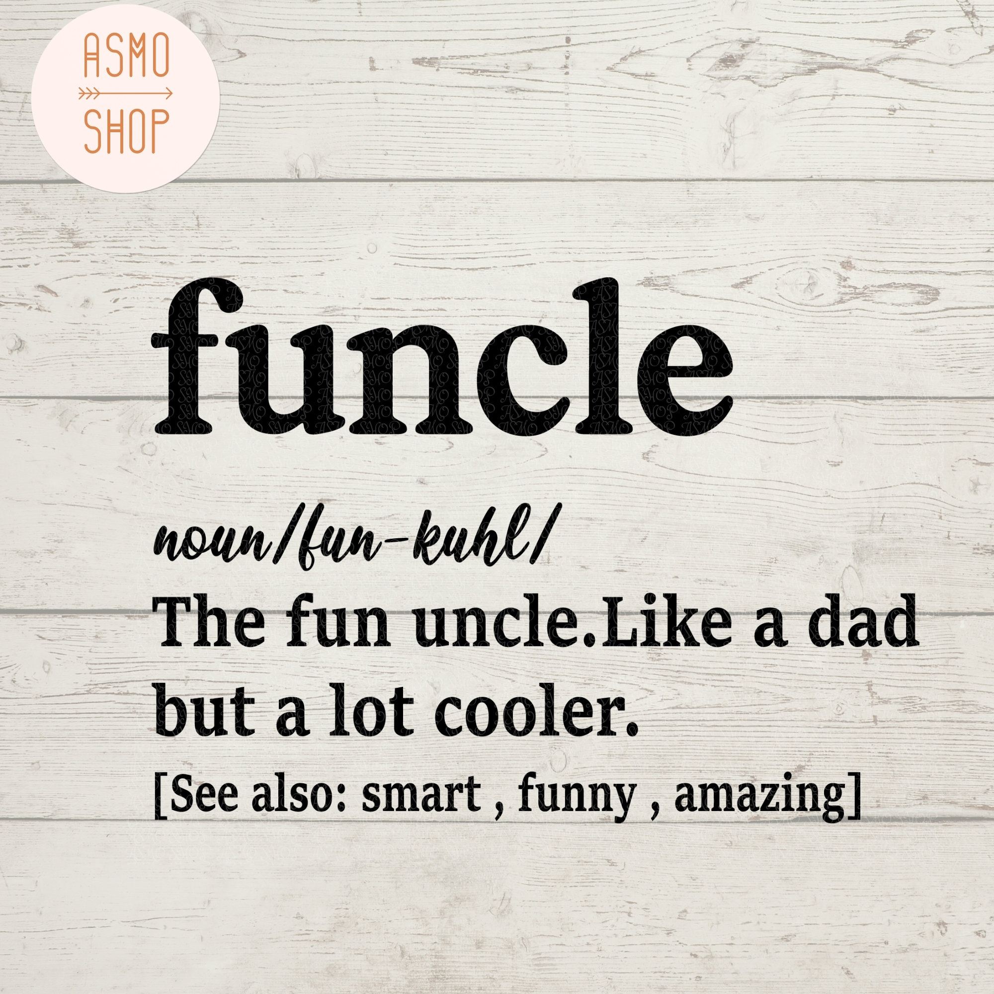 Funcle SVG Uncle Definition Svg Funny Uncle Svg Funkle Svg - Etsy UK
