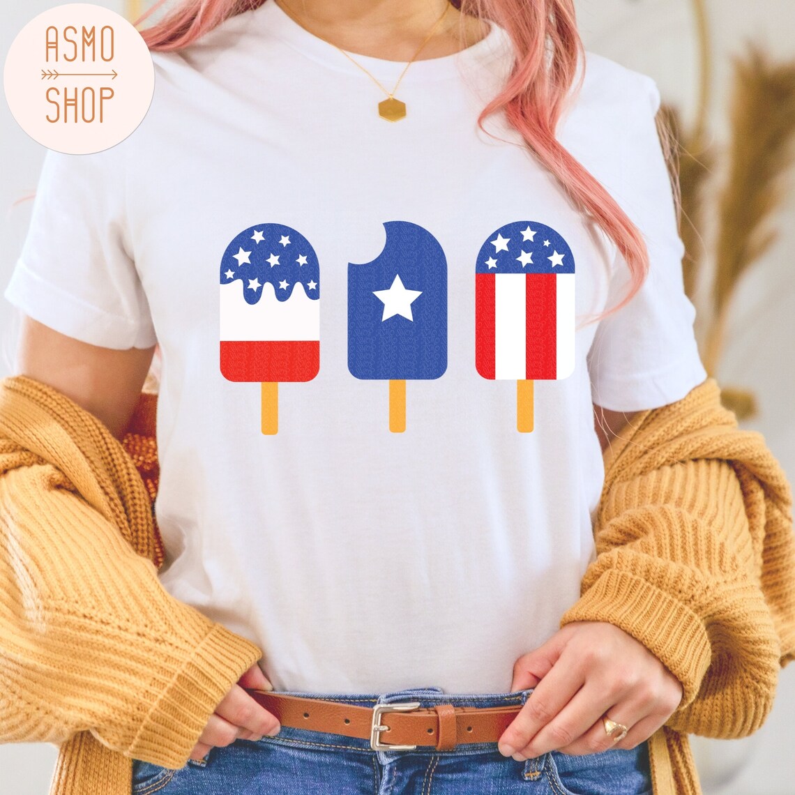 4th of July Patriotic Ice Cream Svg,usa Flag Popsicle,gift & Décor - Etsy