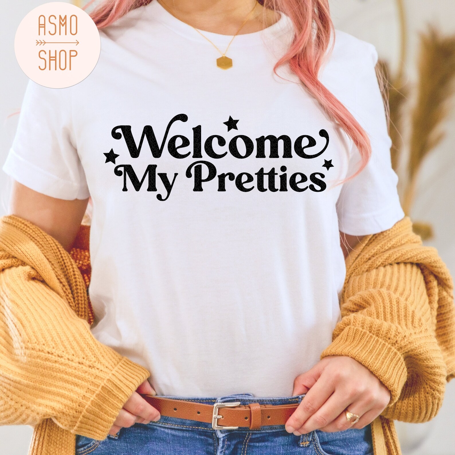 Welcome My Pretties SVG halloween Round Sign Design - Etsy UK