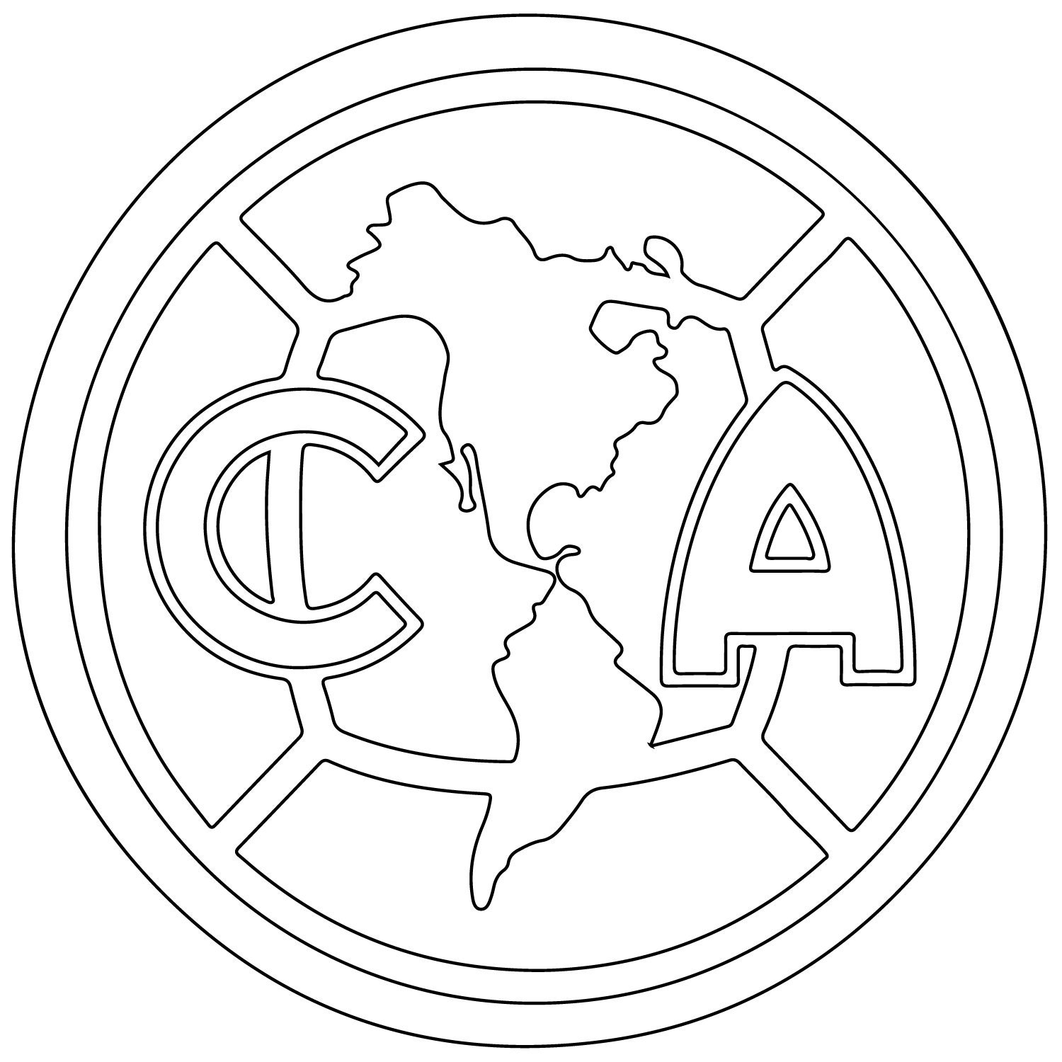 Club America Svg Sport Svg Sport Team Logo Vektor Fußball | Etsy