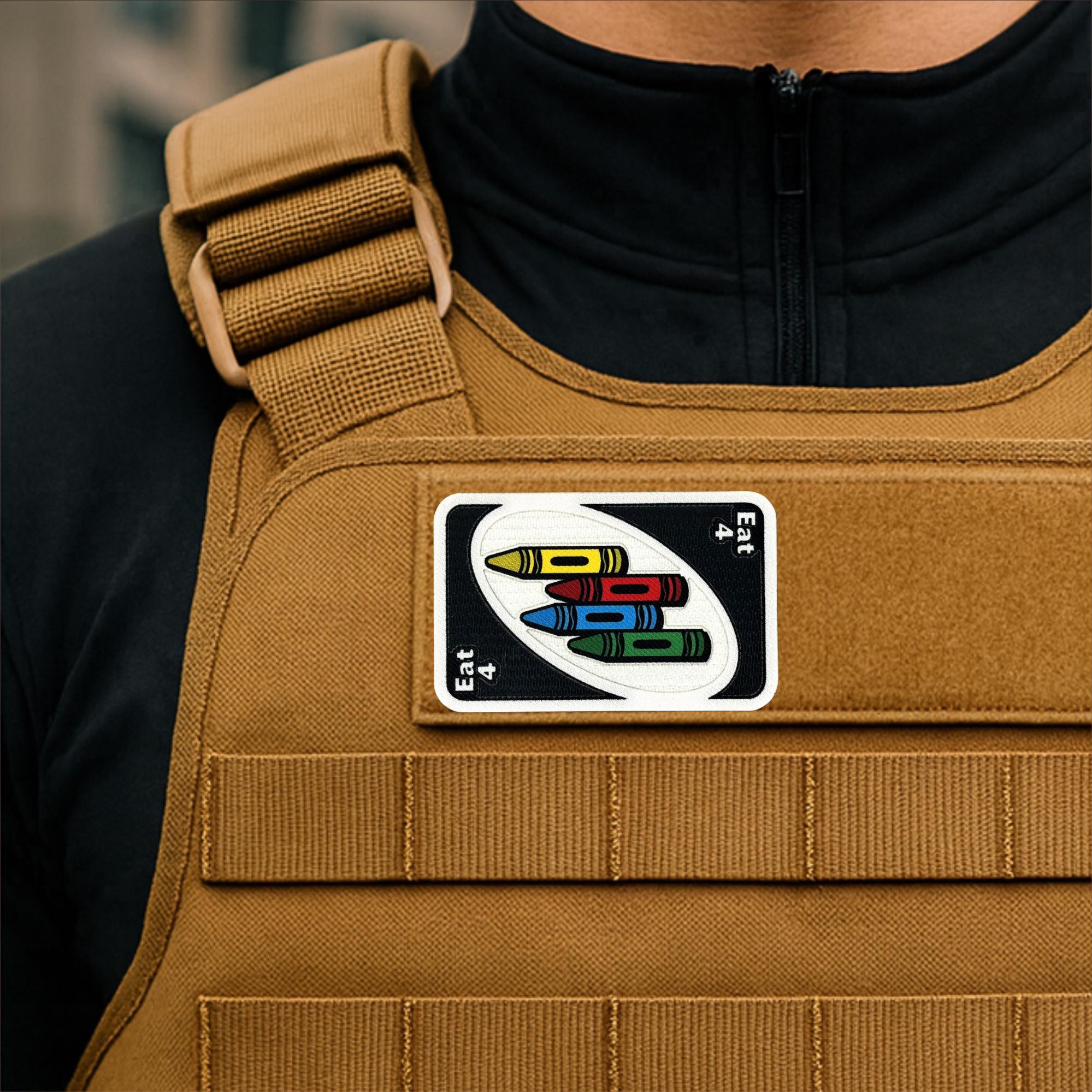 Crayon Eaters Meme Patch: USMC Funny Patches - Etsy