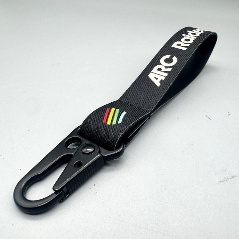 Arc Raiders Inspired Keychain – Tactical Gamer Key Fob for Bags ...