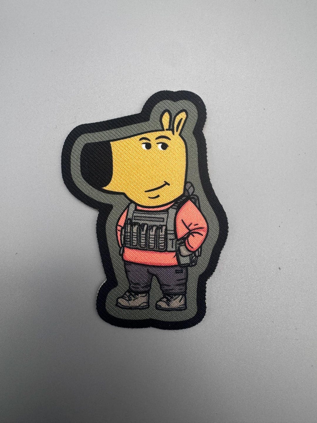 Tactical Chill Guy Meme Patch - Iron on / Hook Backing - Etsy