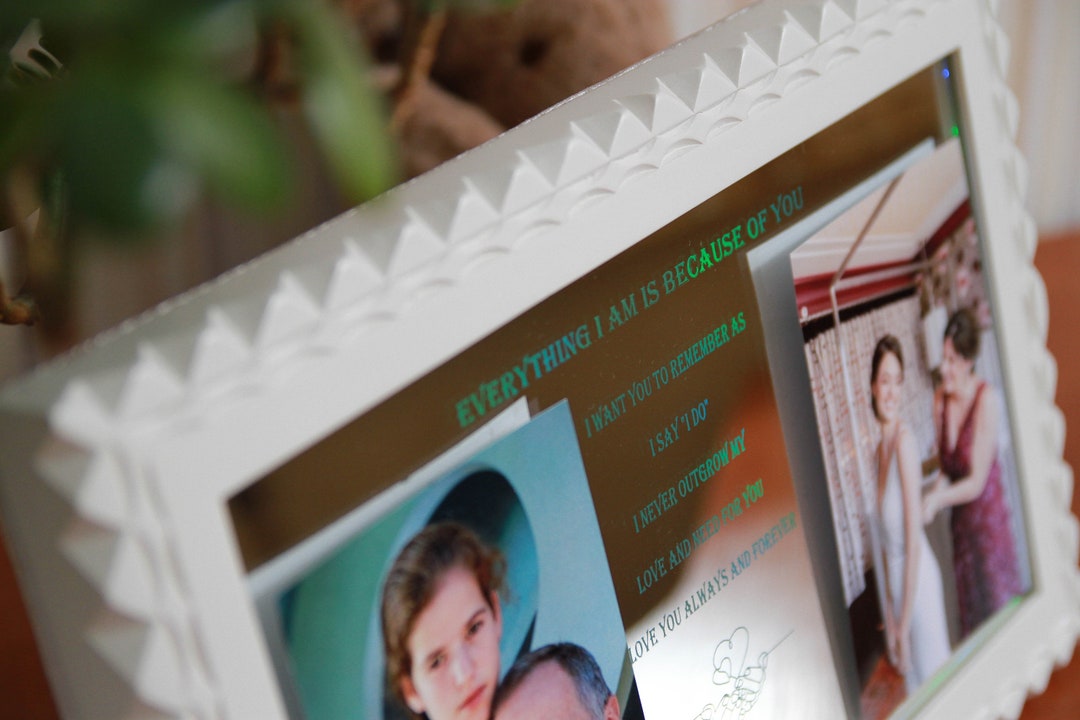 Desk Picture Frame, Table Picture Frame, Wooden Photo Frame, Custom ...