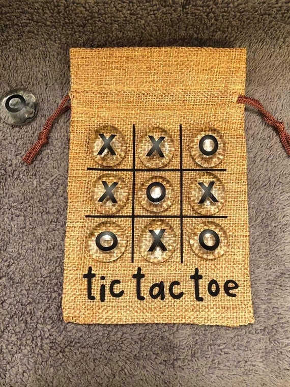 Tic Tac Toe to Go - Etsy