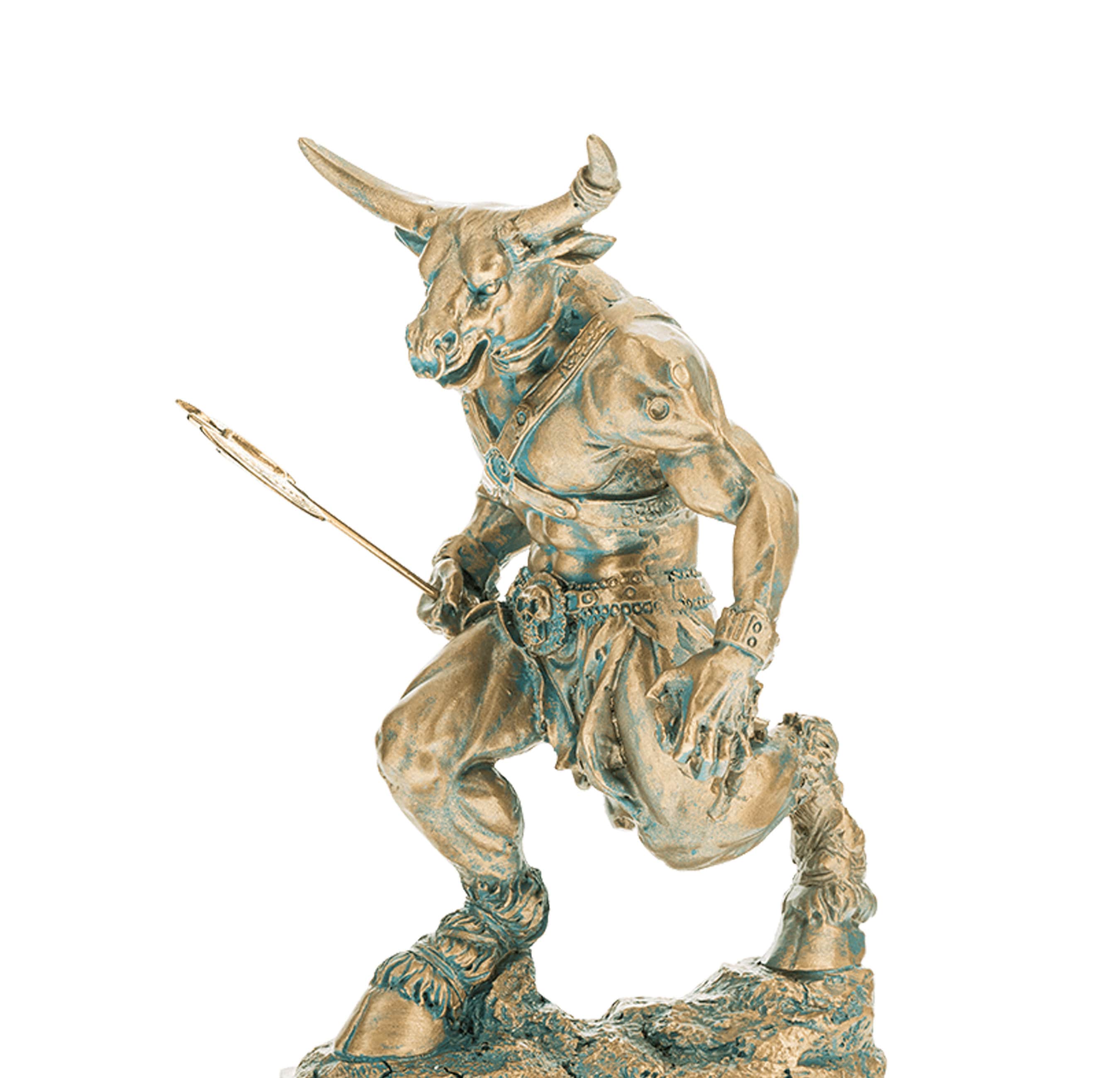 Minotaur Greek Mythology Statue