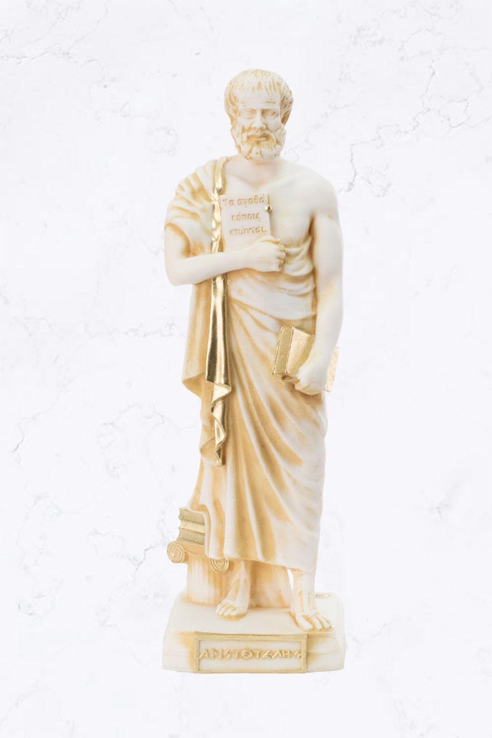 Socrates Greek Philosopher Statue Handmade Marble Cast Office Gift ...
