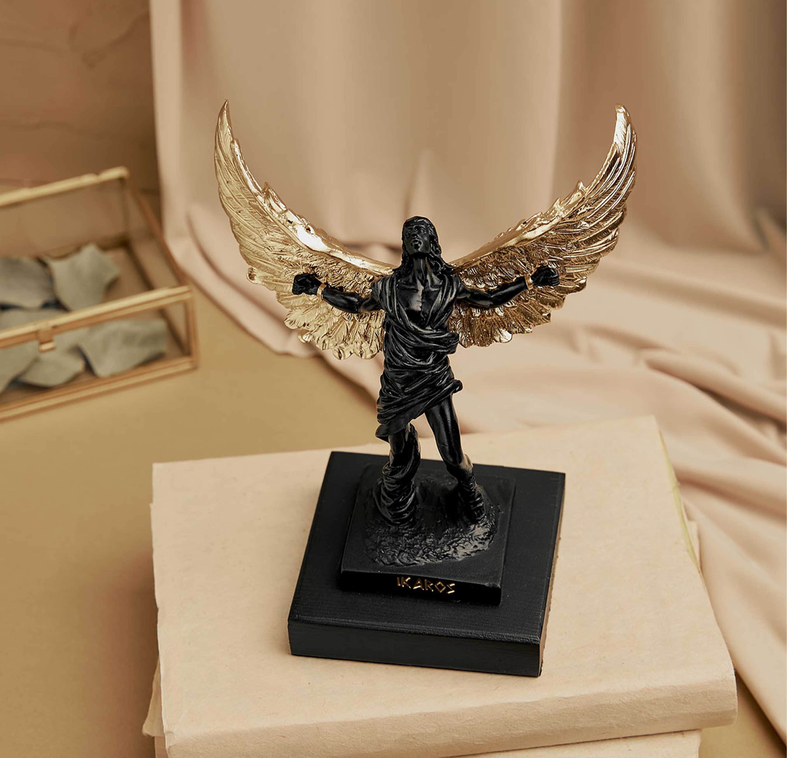 Icarus Statue Greek Mythology Sculpture 17 Cm Height - Etsy UK