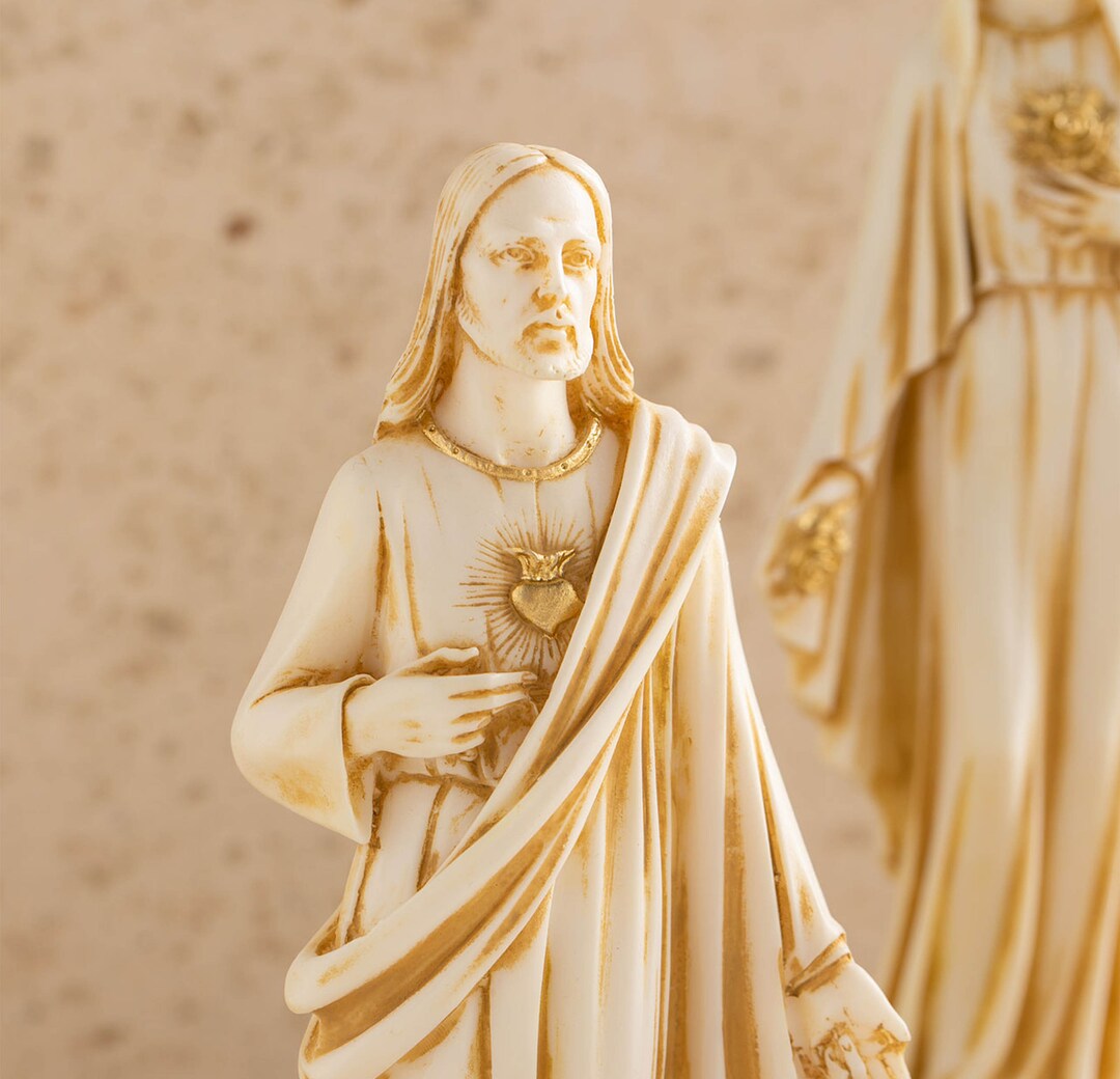 Lord Jesus Christ Greek Cast Marble Statue Sculpture 28.5 Height - Etsy