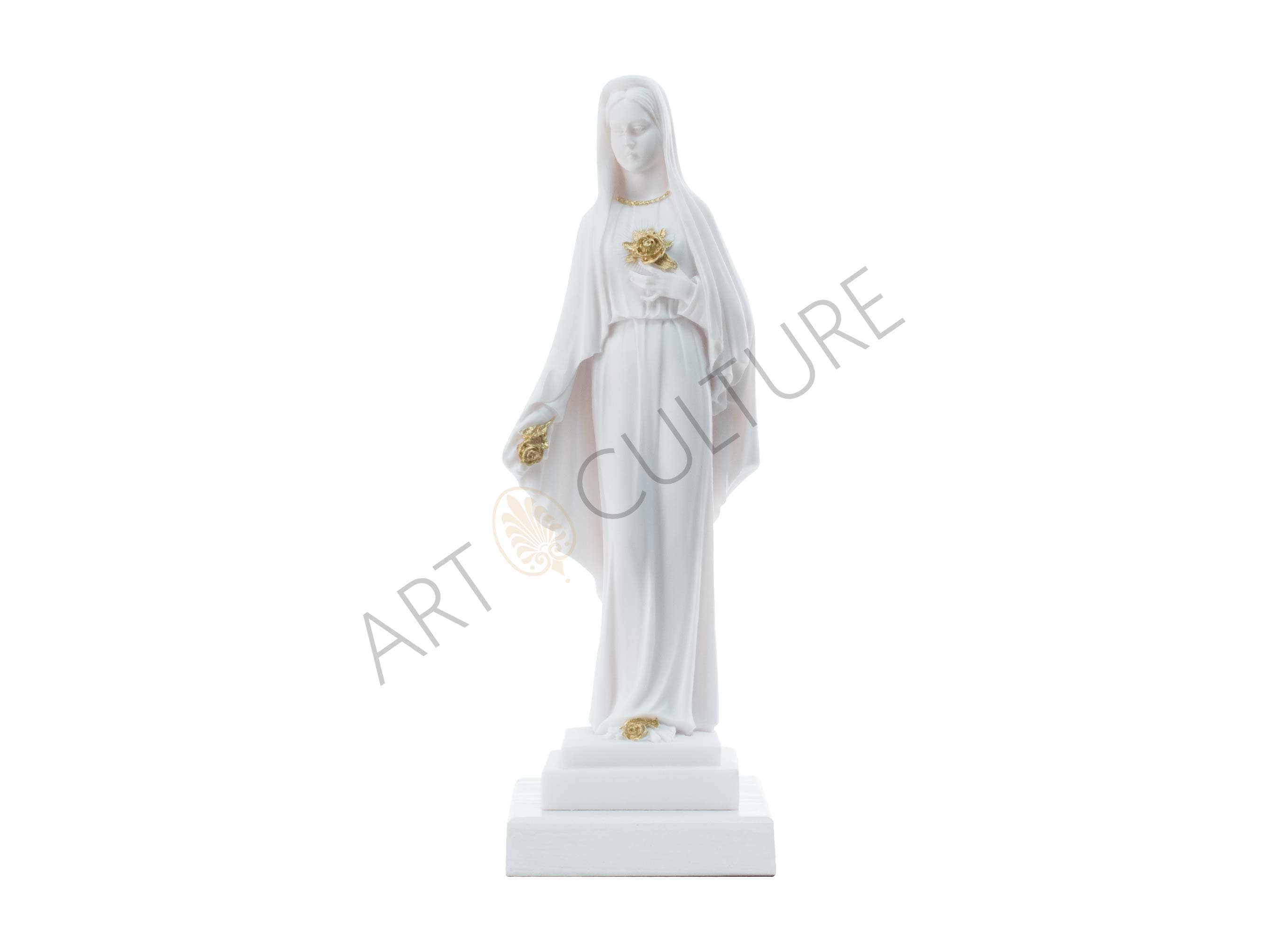 Virgin Mary Statue Mother of JESUS Holy Our Lady of Rose - Etsy