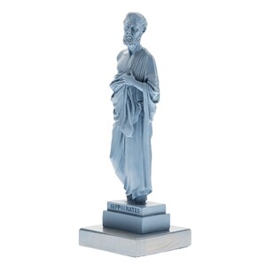 Hippocrates Statue Ancient Greek "father of Modern Medicine Sculpture ...