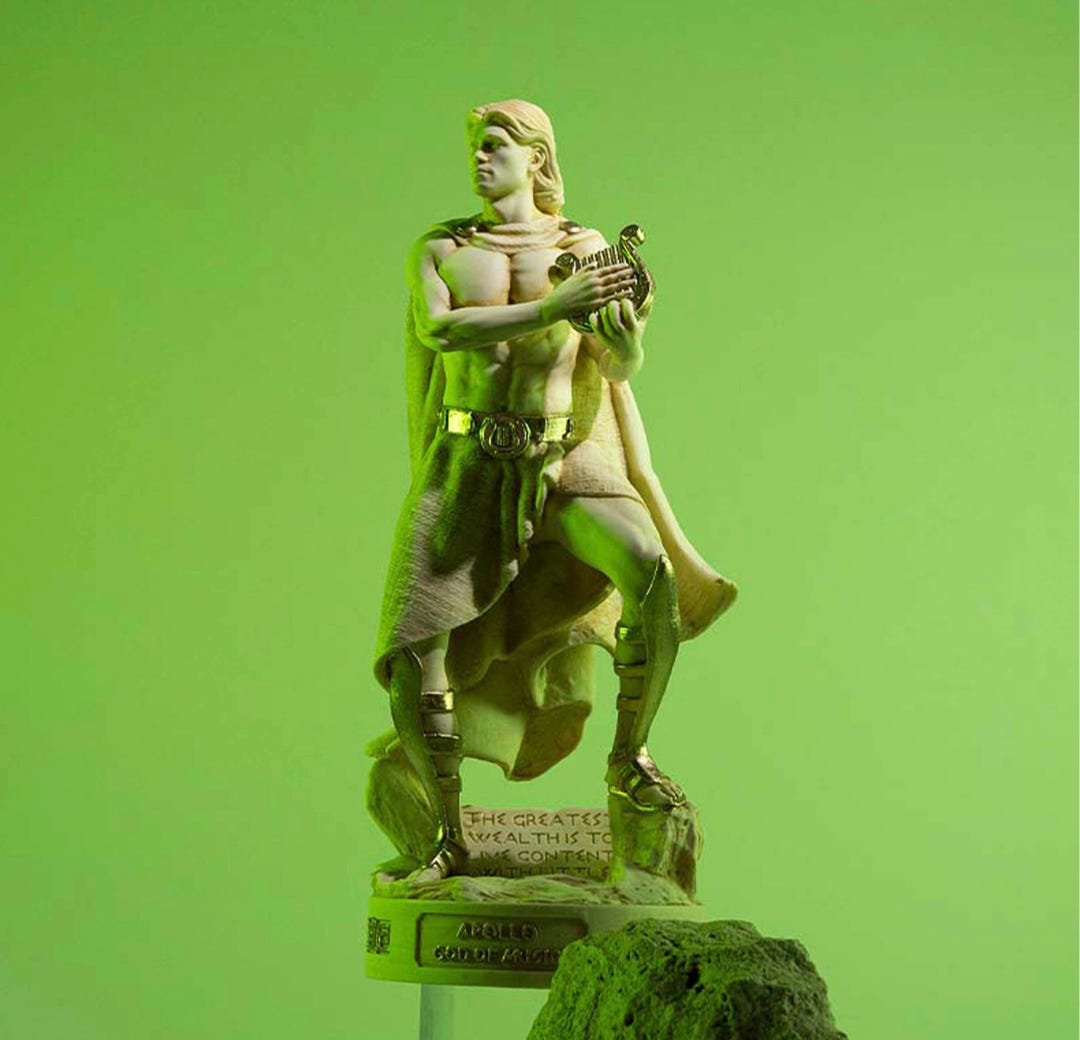 Apollo Statue Greek God of Music for Home Decor Gifts Figurine ...