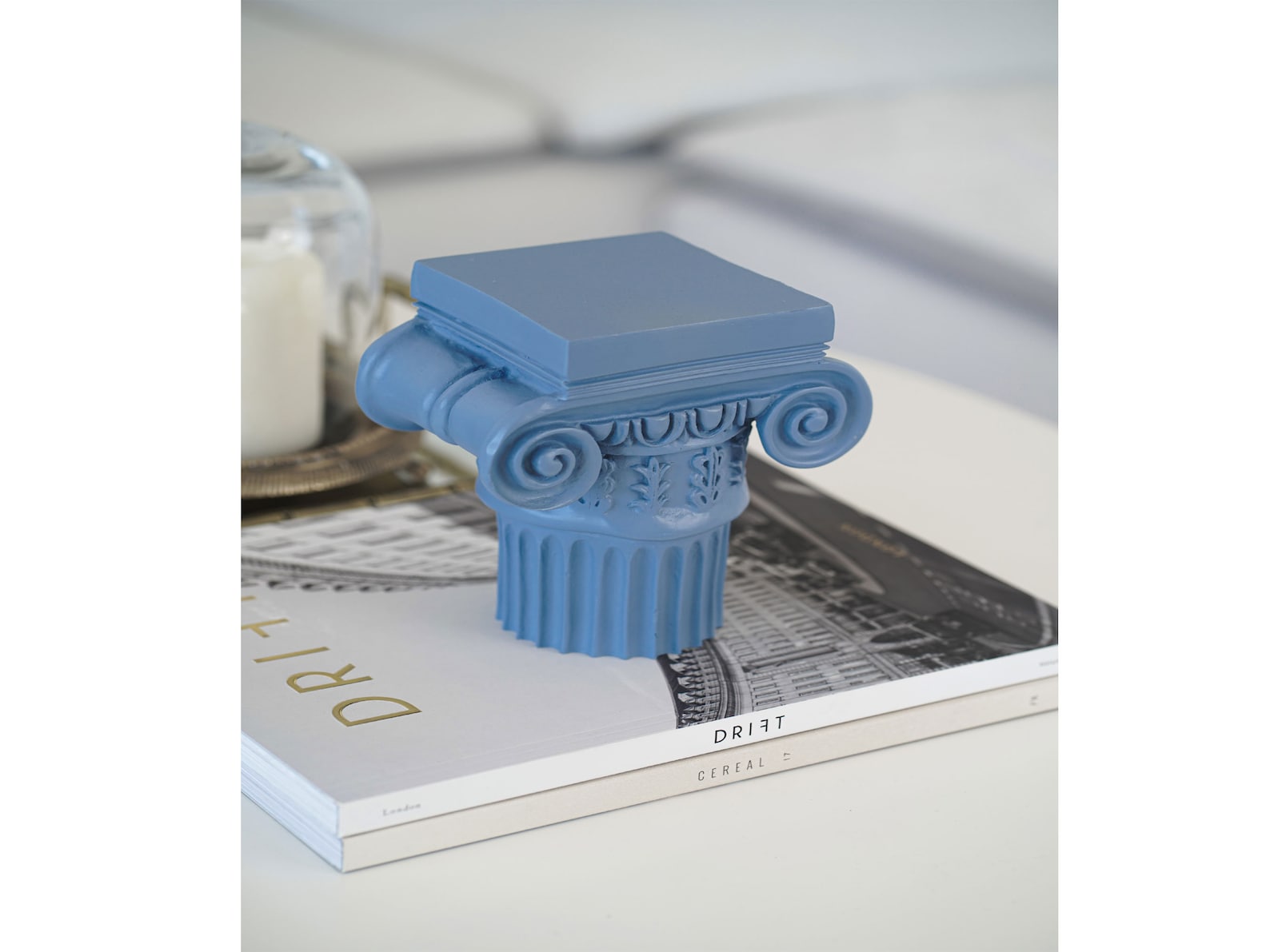 Modern Bookend Ionic Column, Bookholder Greek Sculpture Roman Statue - Etsy