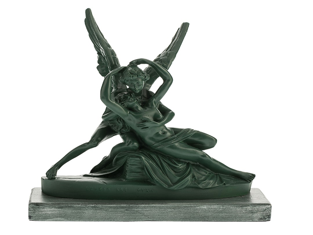 The Artculture Cupid & Psyche Sculpture Antonio Canova Statue 22 Cm ...