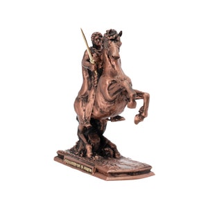 Alexander the Great and Bucephalus Statue Artwork Antique 7.5 Inch ...