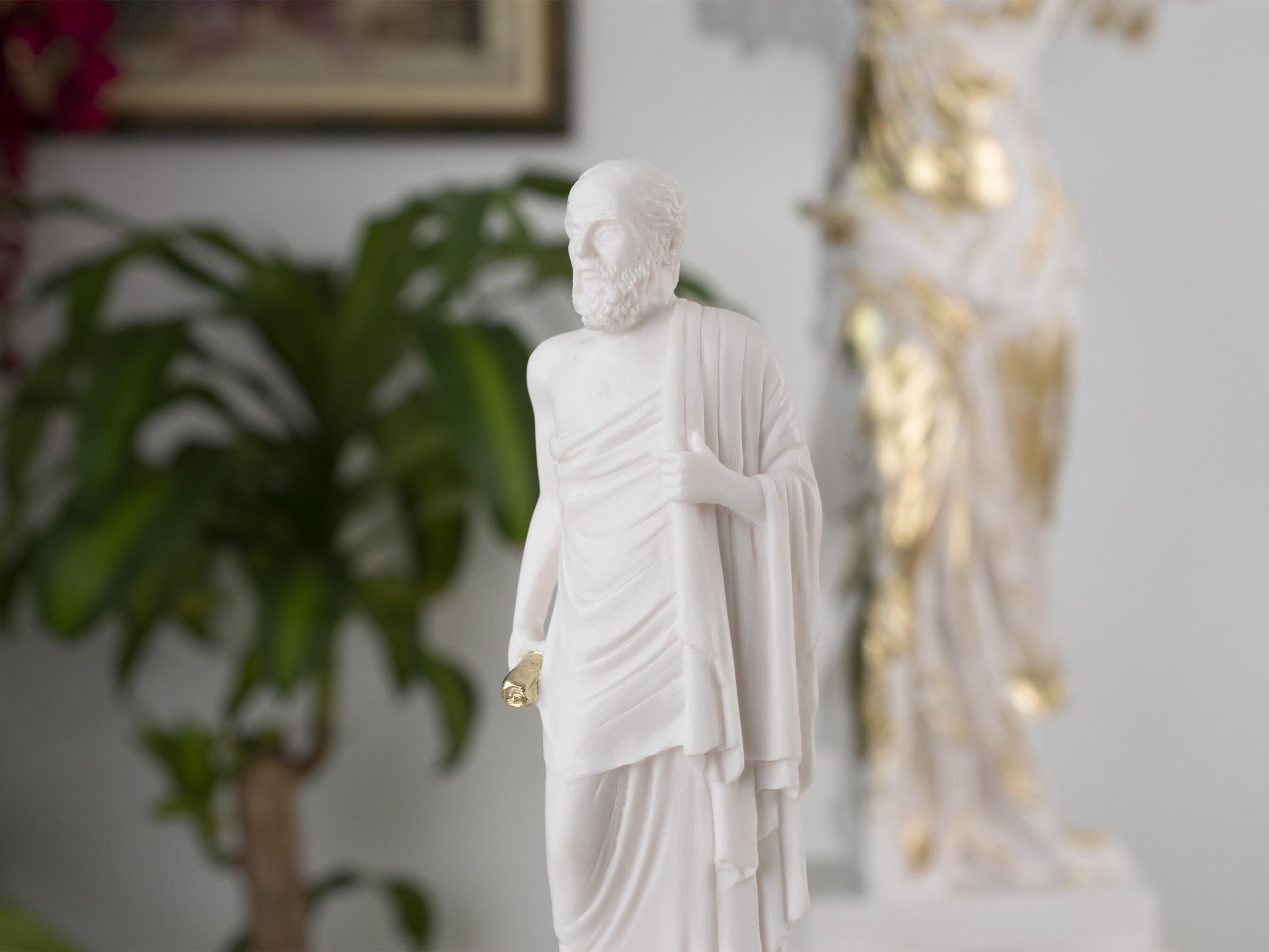 Socrates Sculpture Ancient Greek Philoshofer Statue 26 Cm Height - Etsy