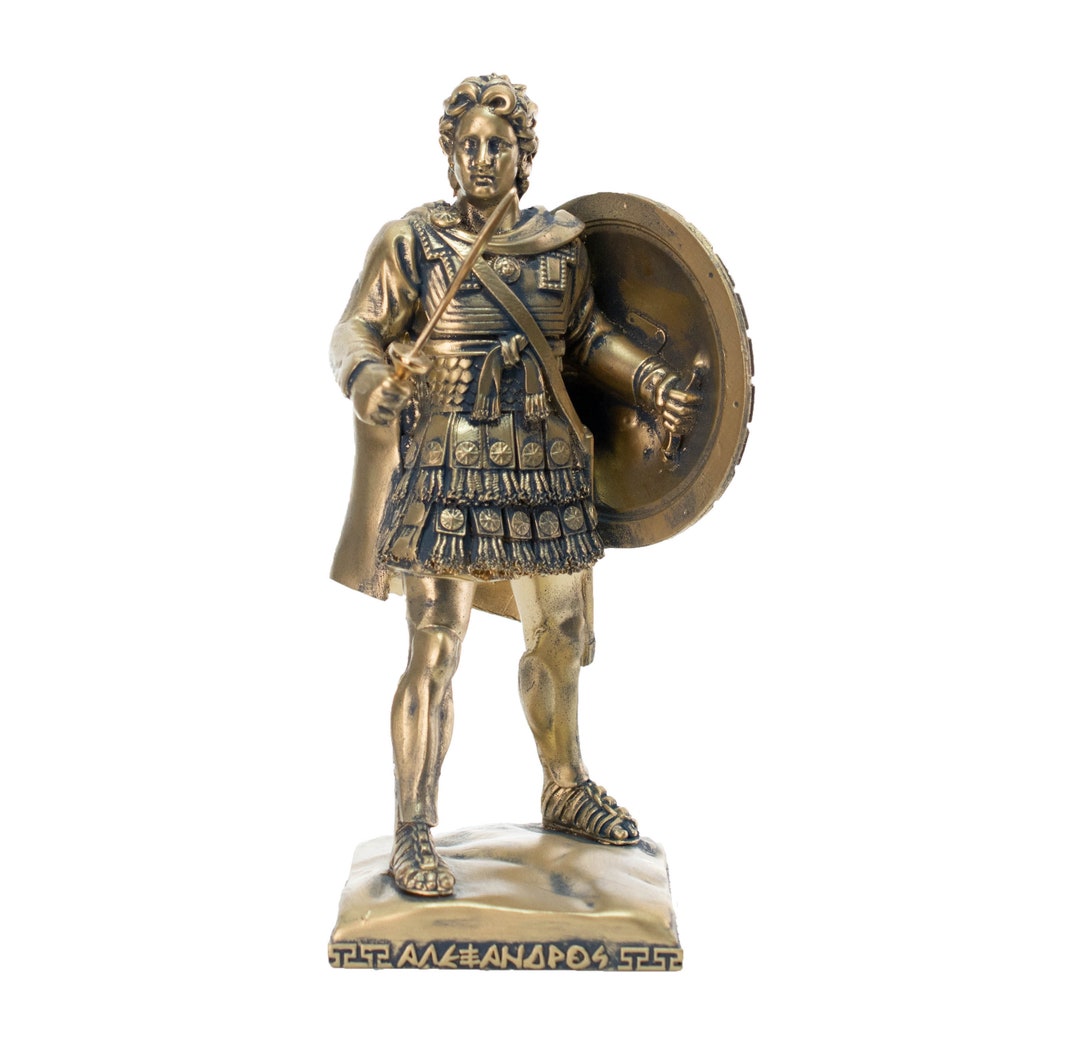 Alexander the Great Figurine Artwork Original Statue 7.8 Inch Height - Etsy