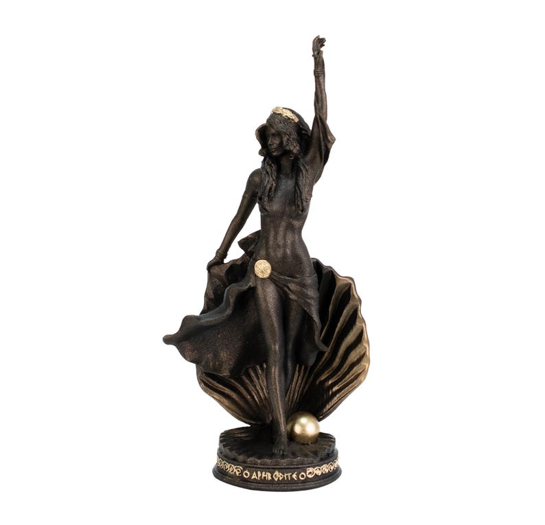 Aphrodite Statue Greek Goddess of Beauty for Home Decor Gifts Figurine ...