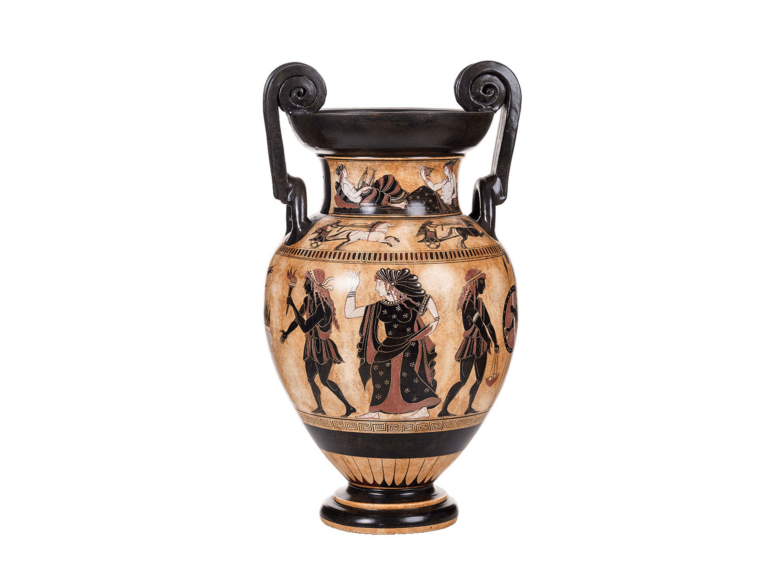 Ceramic Amphora Ancient Greek Vase Handpaint Copy Museum 60cm | Etsy