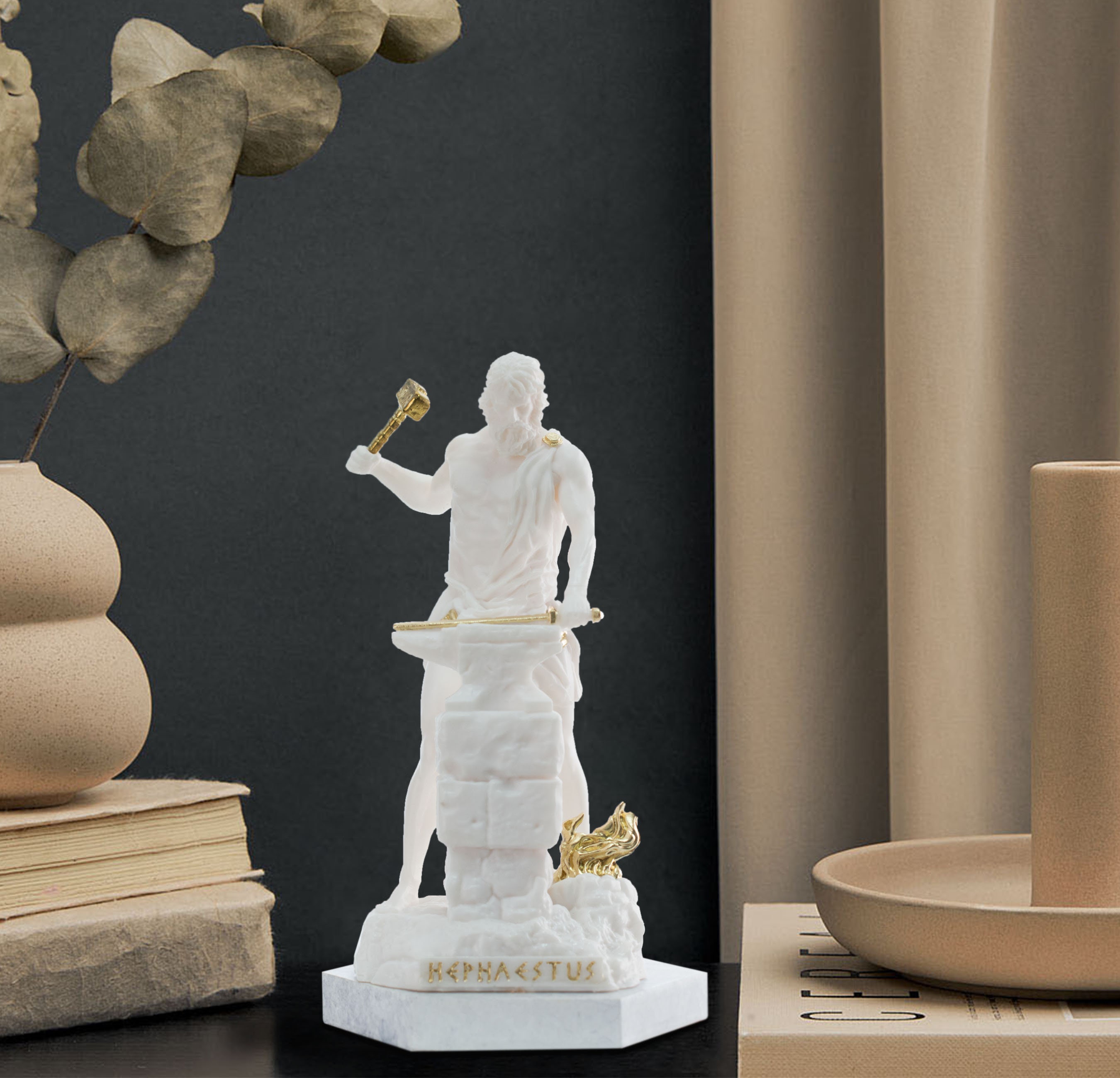 Hephaestus Statue Head