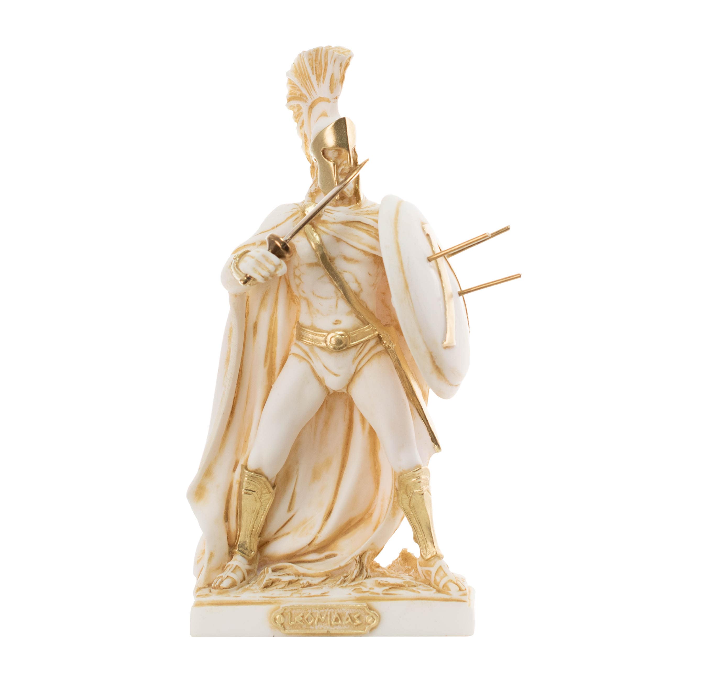 Leonidas Statue Spartan King Greek Sculpture Heroes Figurine 21,5 Cm ...