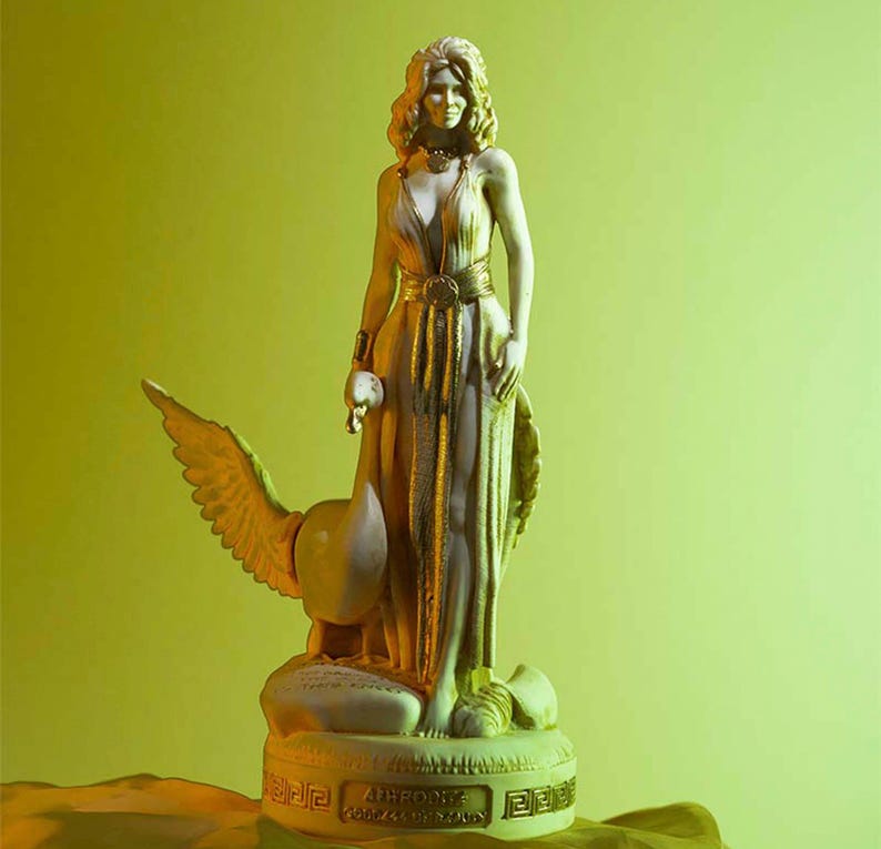 Aphrodite Statue Greek Goddess of Beauty for Home Decor Gifts Figurine ...