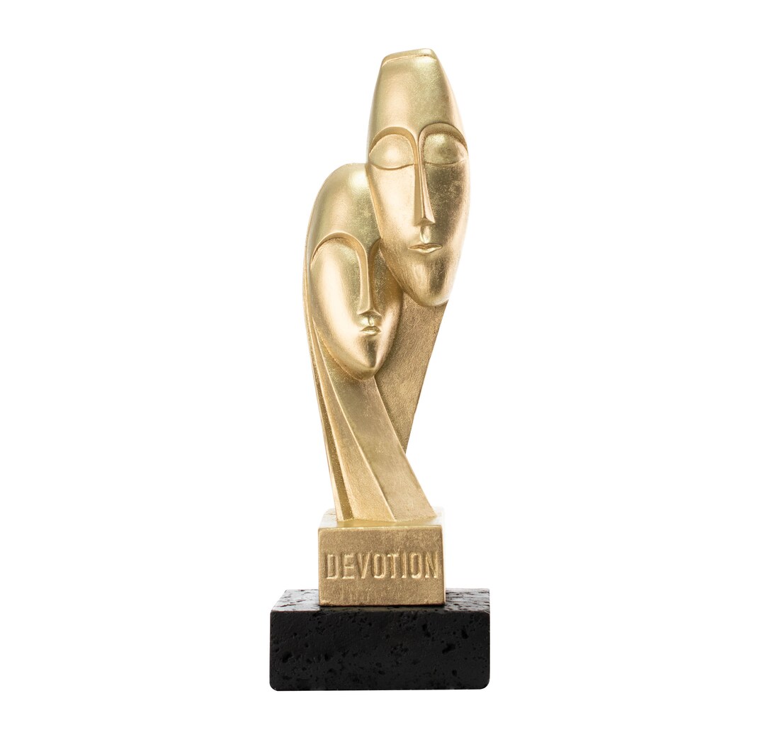 Devotion Sculpture Greek Cycladic Statue Wthite Stone Figurine Gift for ...