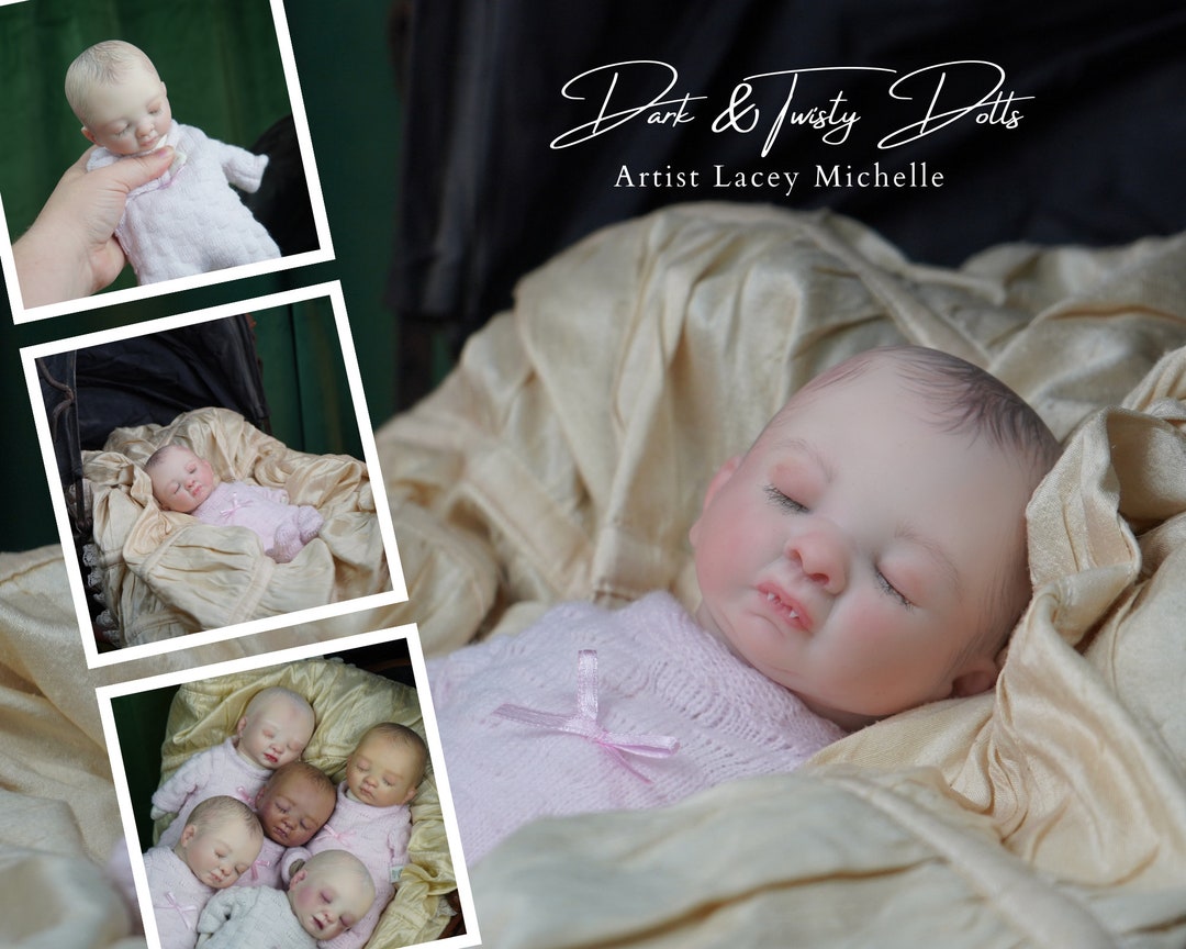 Micro-preemie 10 MINI Reborn Vampire Baby Doll CUDDLE - Etsy
