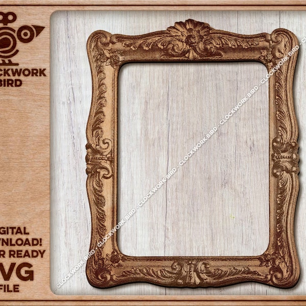Baroque Frame - Etsy