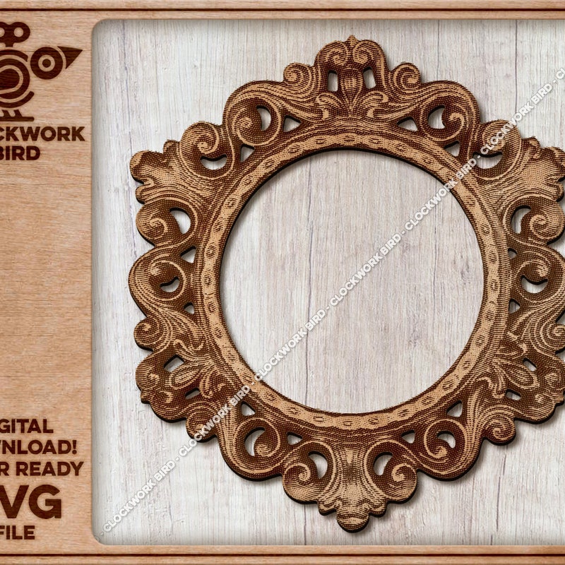 Intricate Frame - Etsy