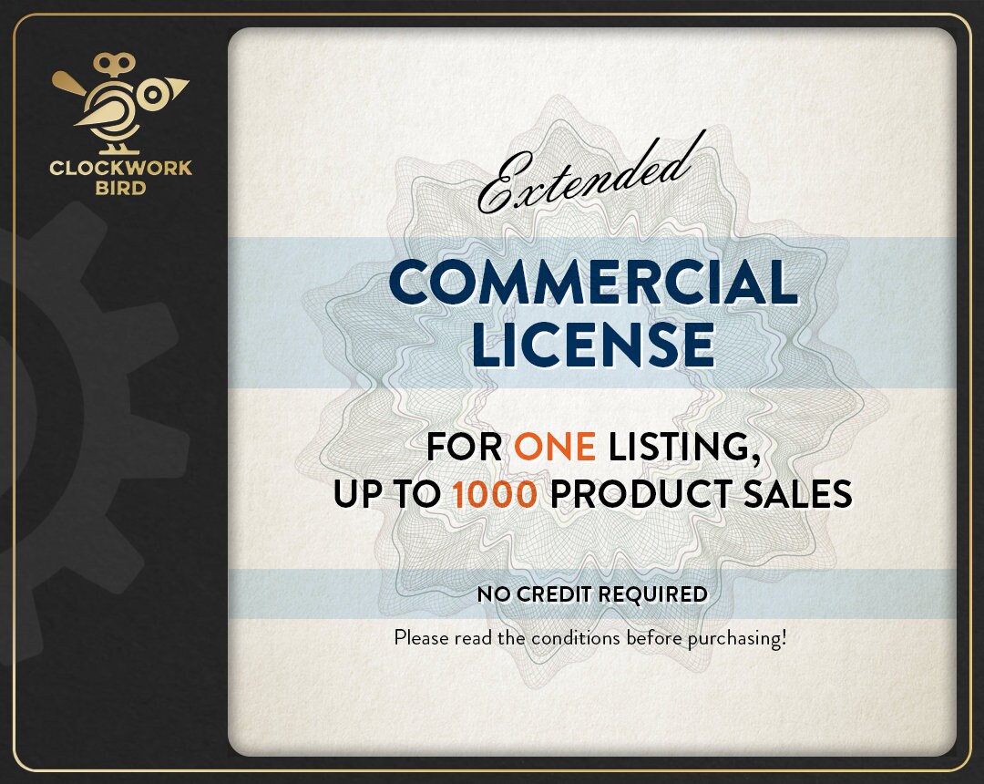 Extended Commercial License for Small Businesses (one Single Listing ...