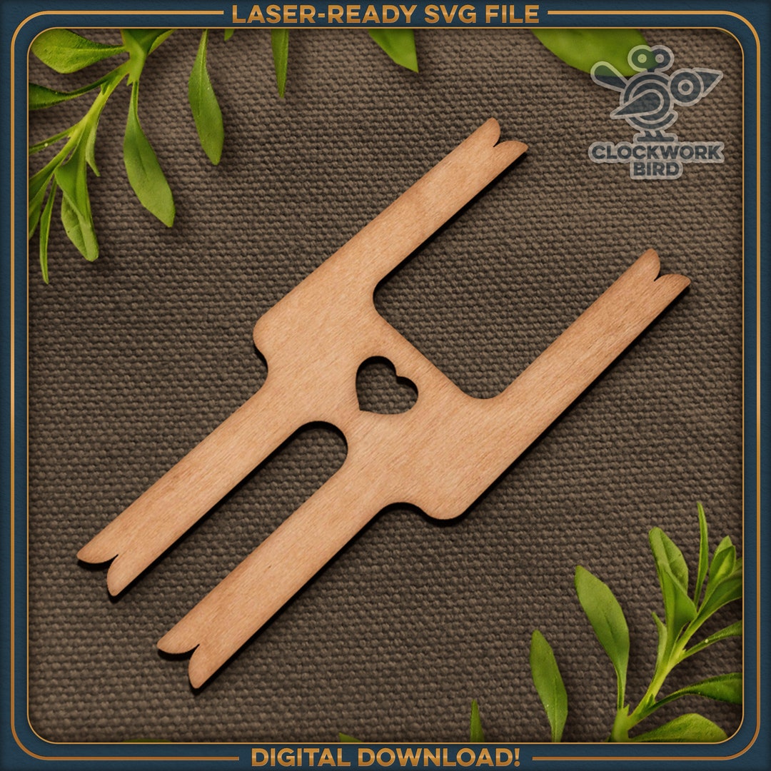 Pompom Fork / Pompom Maker - SVG Laser File - Etsy