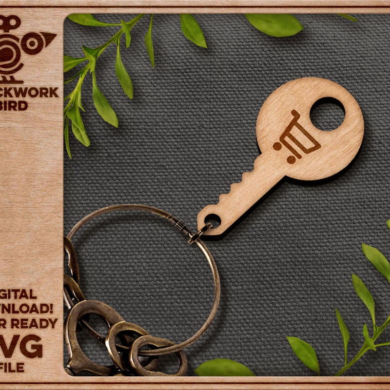 Shopping Cart Key - Etsy