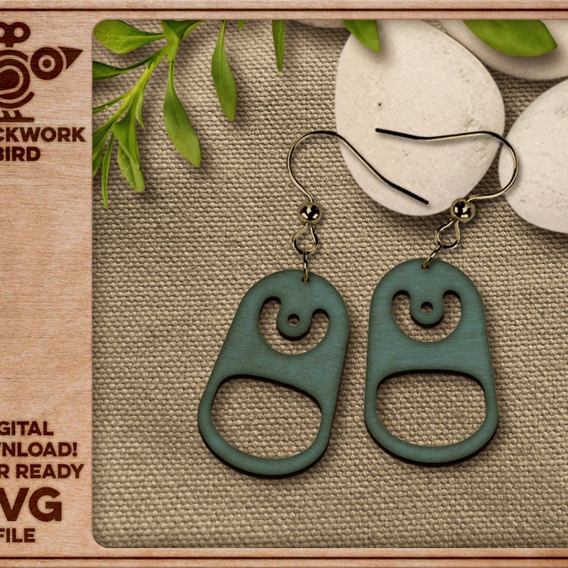 Tab Earrings - Etsy