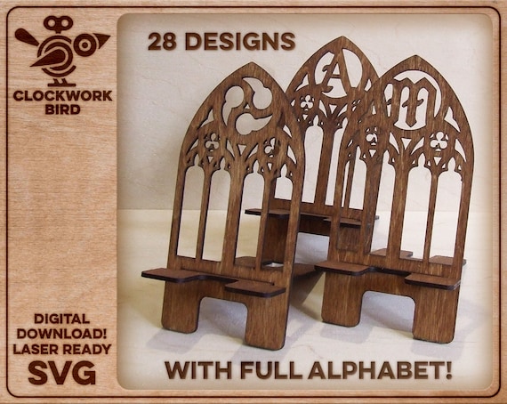 Full Alphabet A to Z Mobile / Cell Phone Stand Set - Etsy
