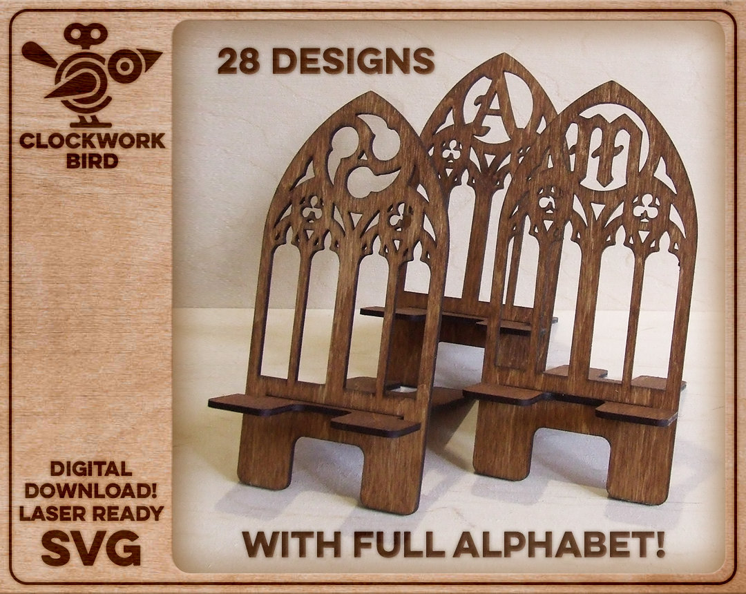 Full Alphabet A to Z Mobile / Cell Phone Stand Set - Etsy