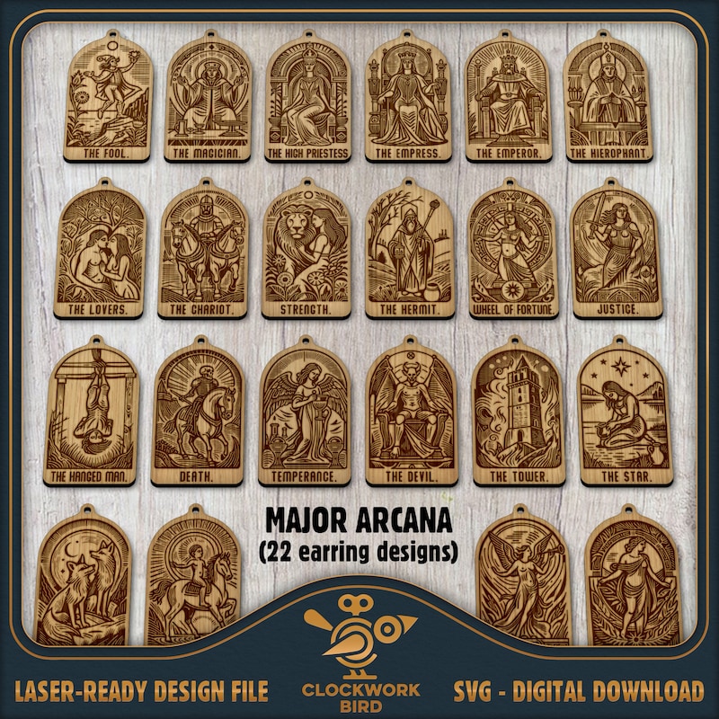 Bird Tarot Set - Etsy