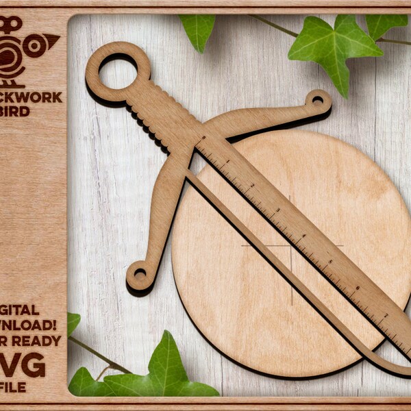 Laser Cut File Center Finder - Etsy