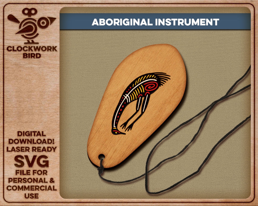 Bullroarer Aboriginal / Native Australian Instrument With - Etsy