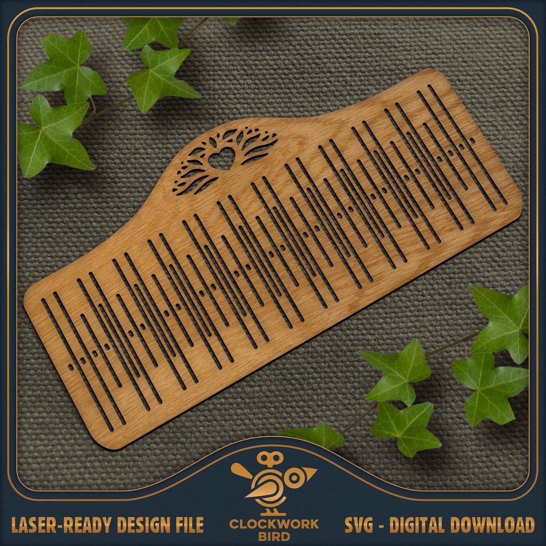 Medieval Style Handweaving Loom, Tape Loom, Rigid Heddle Loom for 71 ...