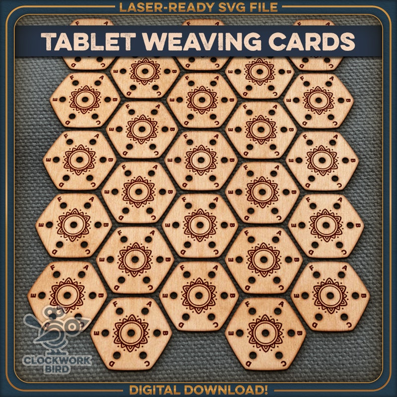 Tablet Weaving Cards - Etsy