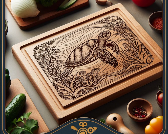 Kitchen Blessing Cutting Board SVG: Vintage Laser Engraving File - Etsy ...