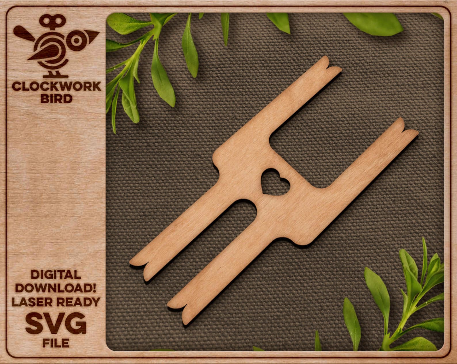 Pompom Fork / Pompom Maker - SVG Laser File - Etsy