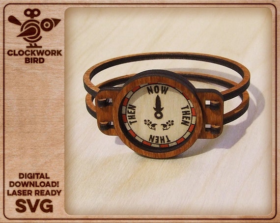 The Perpetual Watch Unique Laser Cut File - Etsy