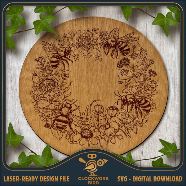 Circle Design Laser - Etsy